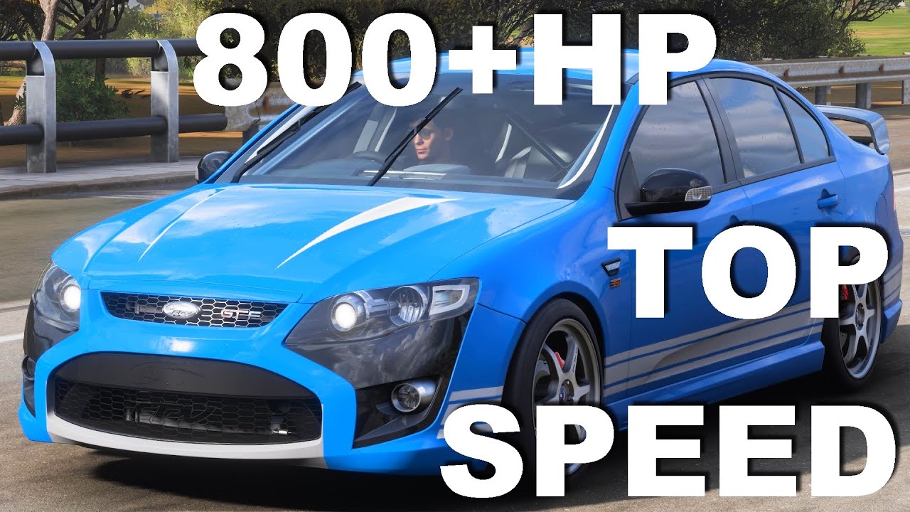 800+ HP Ford Falcon GT F 351 - TOP SPEED - Forza Horizon 5 - YouTube