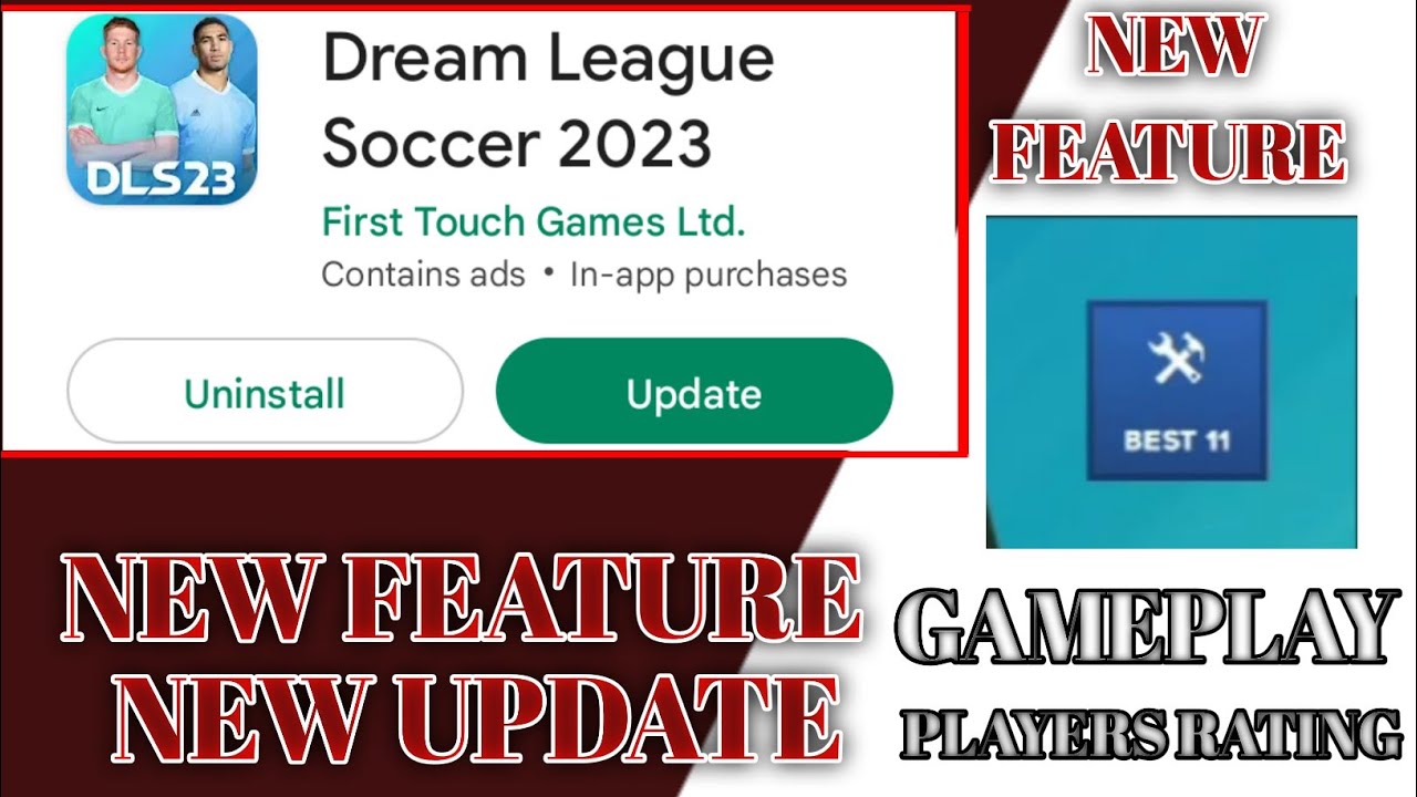 DLS 23 | NEW UPDATE AND NEW FEATURE IN DLS 23 | DREAM LEAGUE SOCCER 23 ...