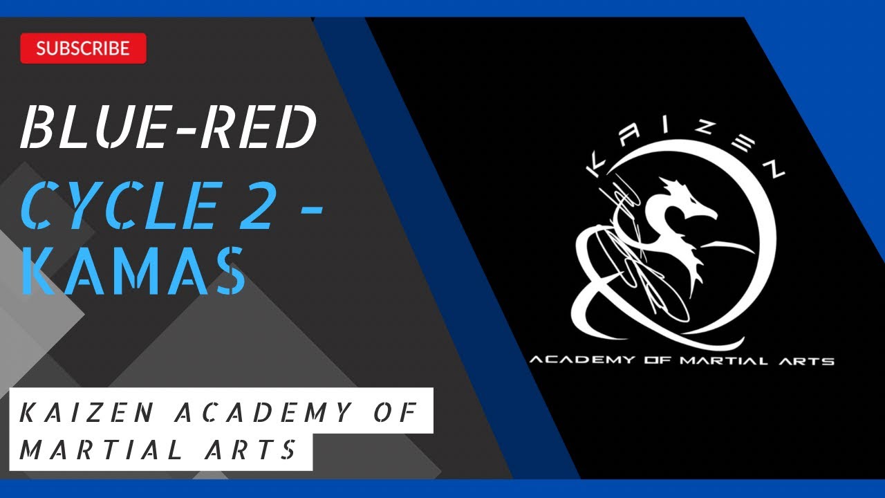 BLUE-RED - Kama Form / Kaizen Academy Of Martial Arts - YouTube