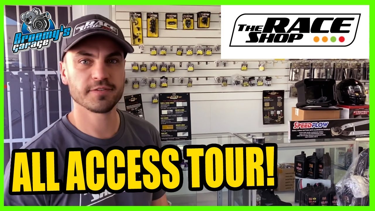 The Race Shop | Behind the Scenes at an Aussie Speedshop - YouTube