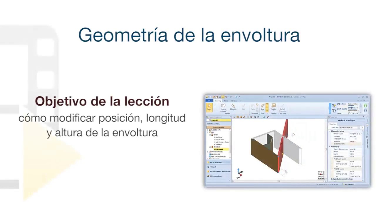 Tutorial de Edificius - Geometría de la envolvente - ACCA software - YouTube