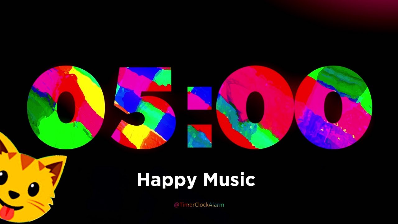 Timer 5 Minute with Happy music 🎶🎵 - YouTube