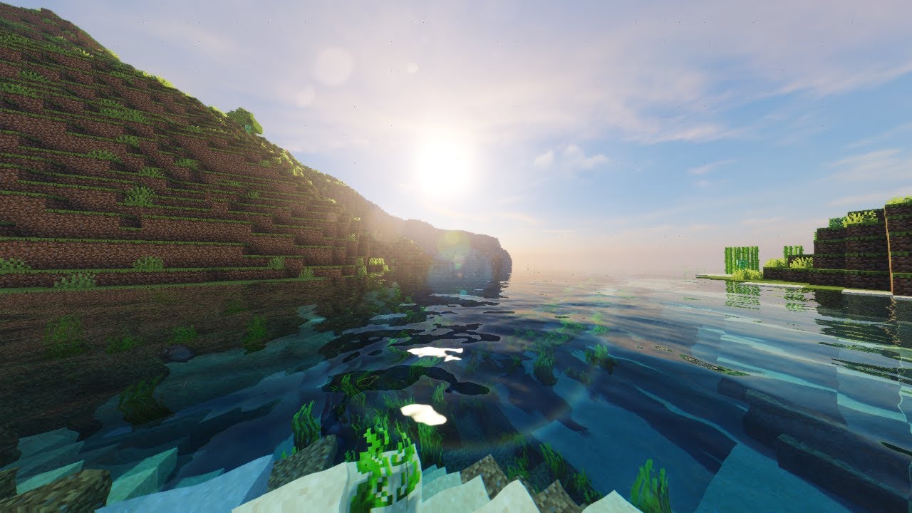 El SHADER con el AGUA MAS HERMOSA ha VUELTO CON TODO! Minecraft 1.20.X ...