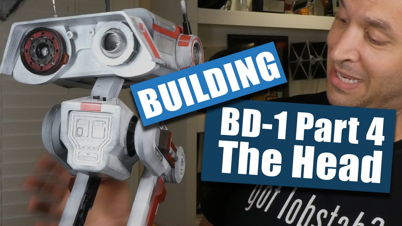 Building BD-1 From Jedi Fallen Order & Jedi Survivor #4: The Head - YouTube