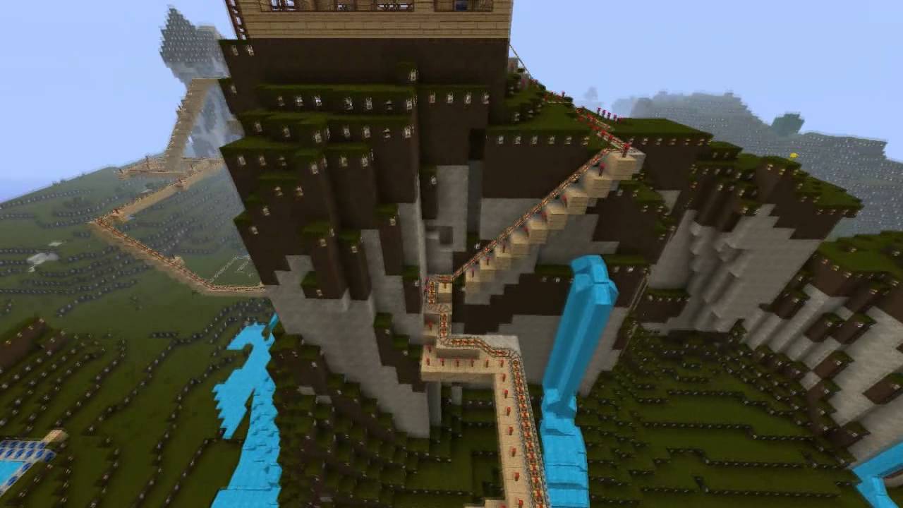 Minecraft Vasút 2.rész - YouTube