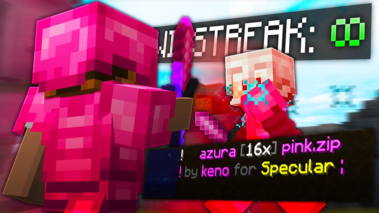 Azura 16x Pink (Sweating skywars until I lose) - YouTube