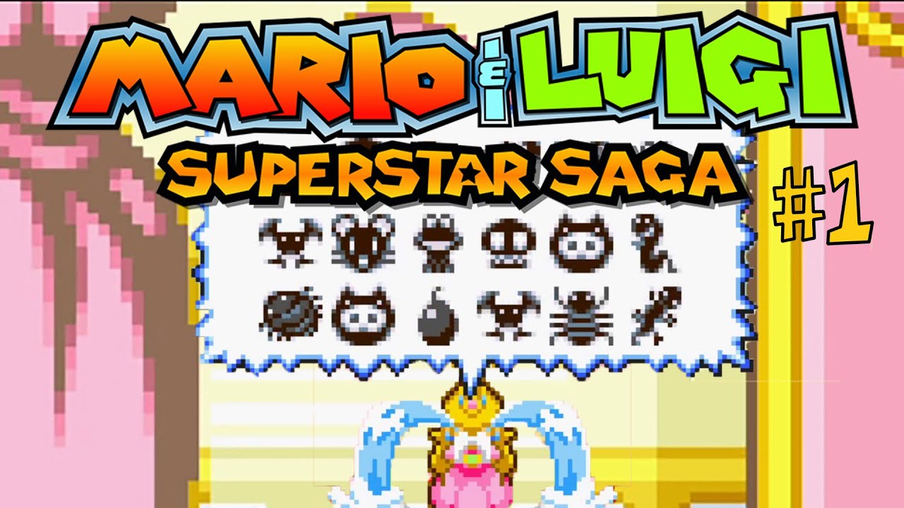 Mario & Luigi Superstar Saga #1: Explosive Diarrhea of the Mouth - YouTube