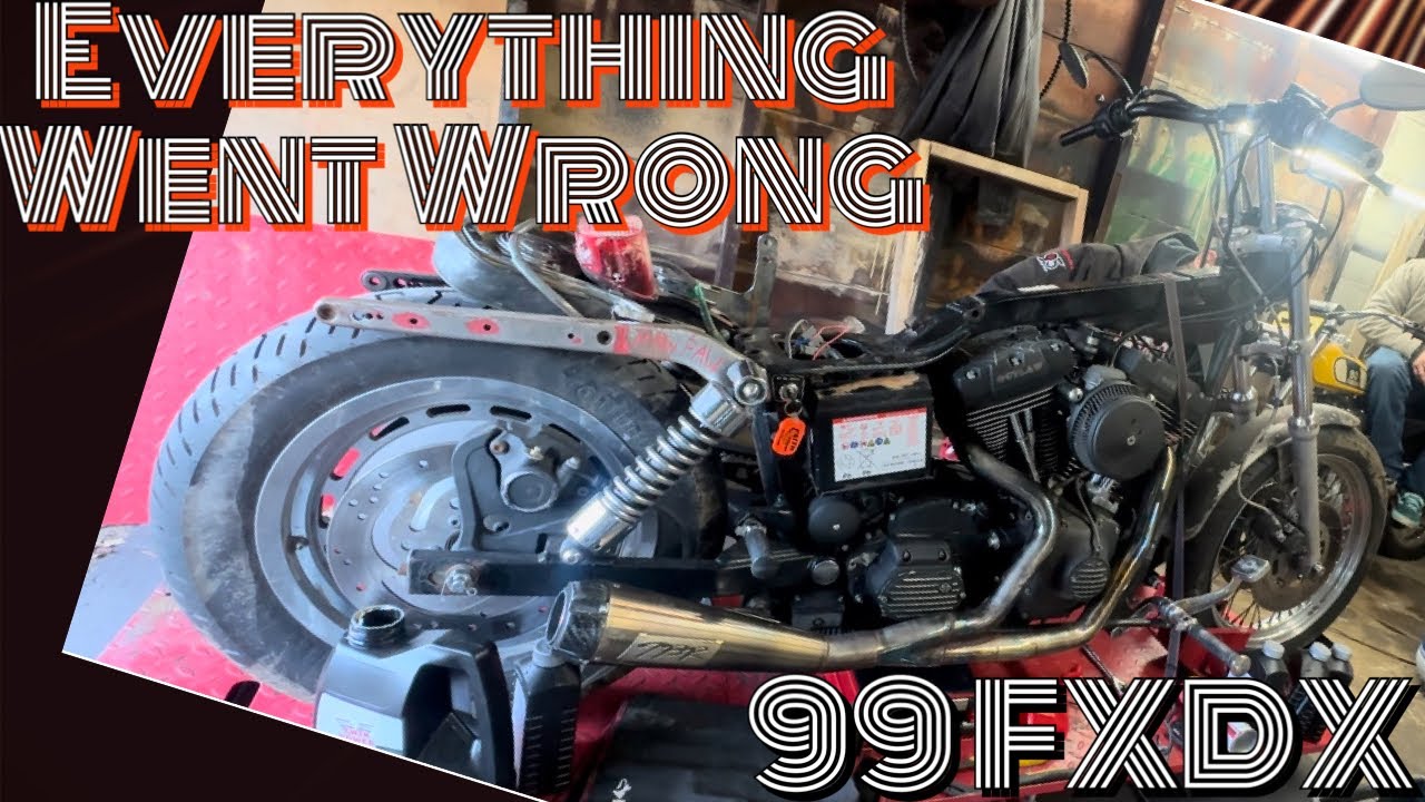 When Taking A Risk Goes Wrong, 99 FXDX flip - YouTube