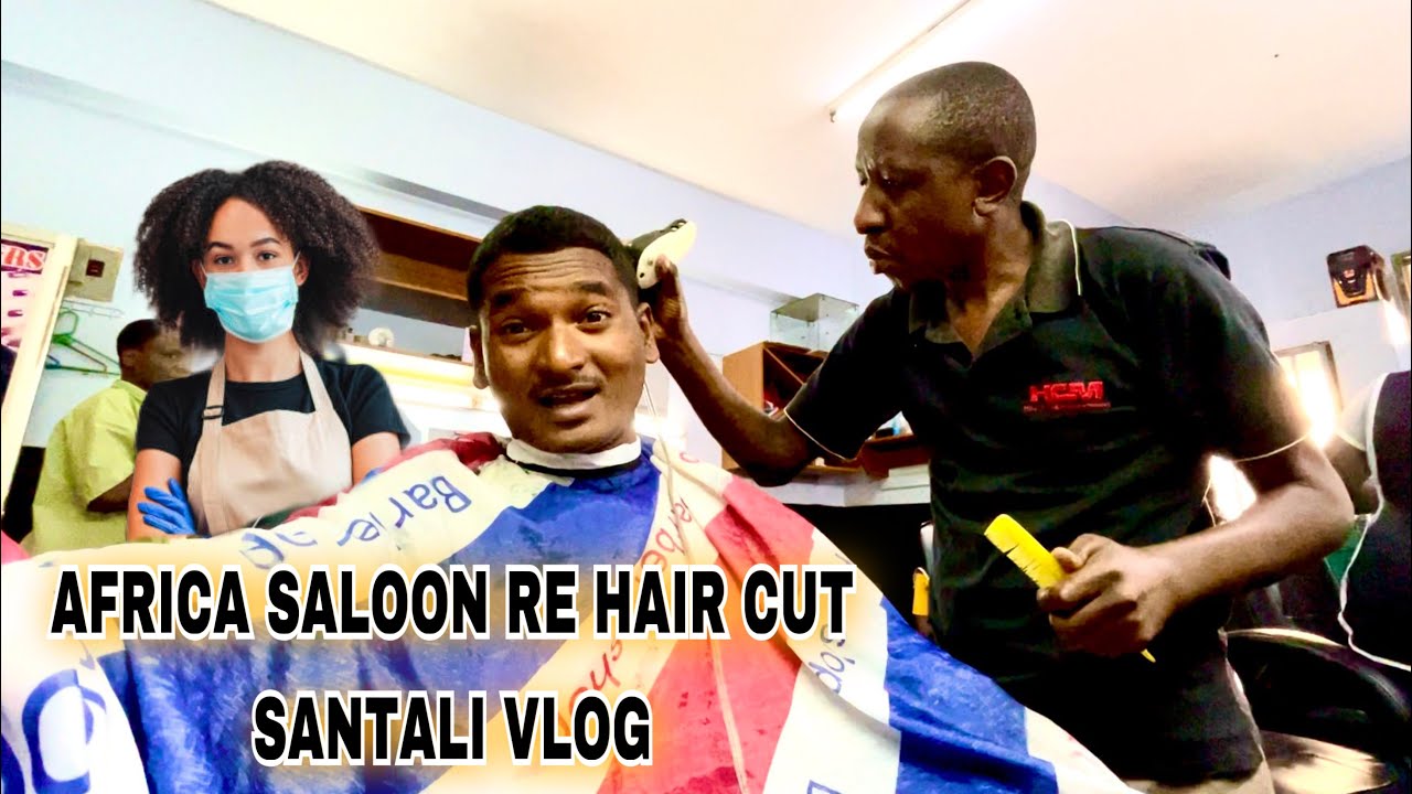 AFRICA SALOON RE HAIR CUT HUIANA #labahansda - YouTube