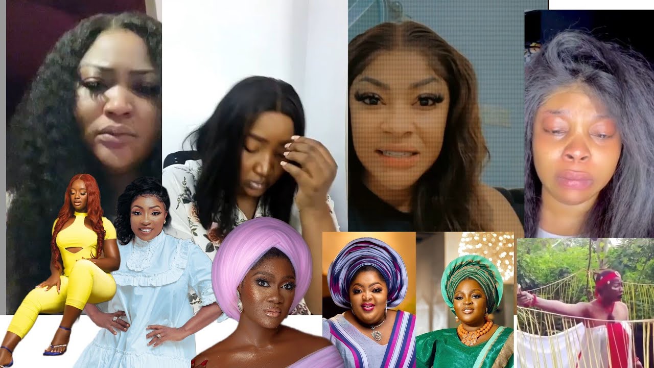 Why Angela okorie at w@r with Mercy Johnson Uche Elendu Judy Austin ...