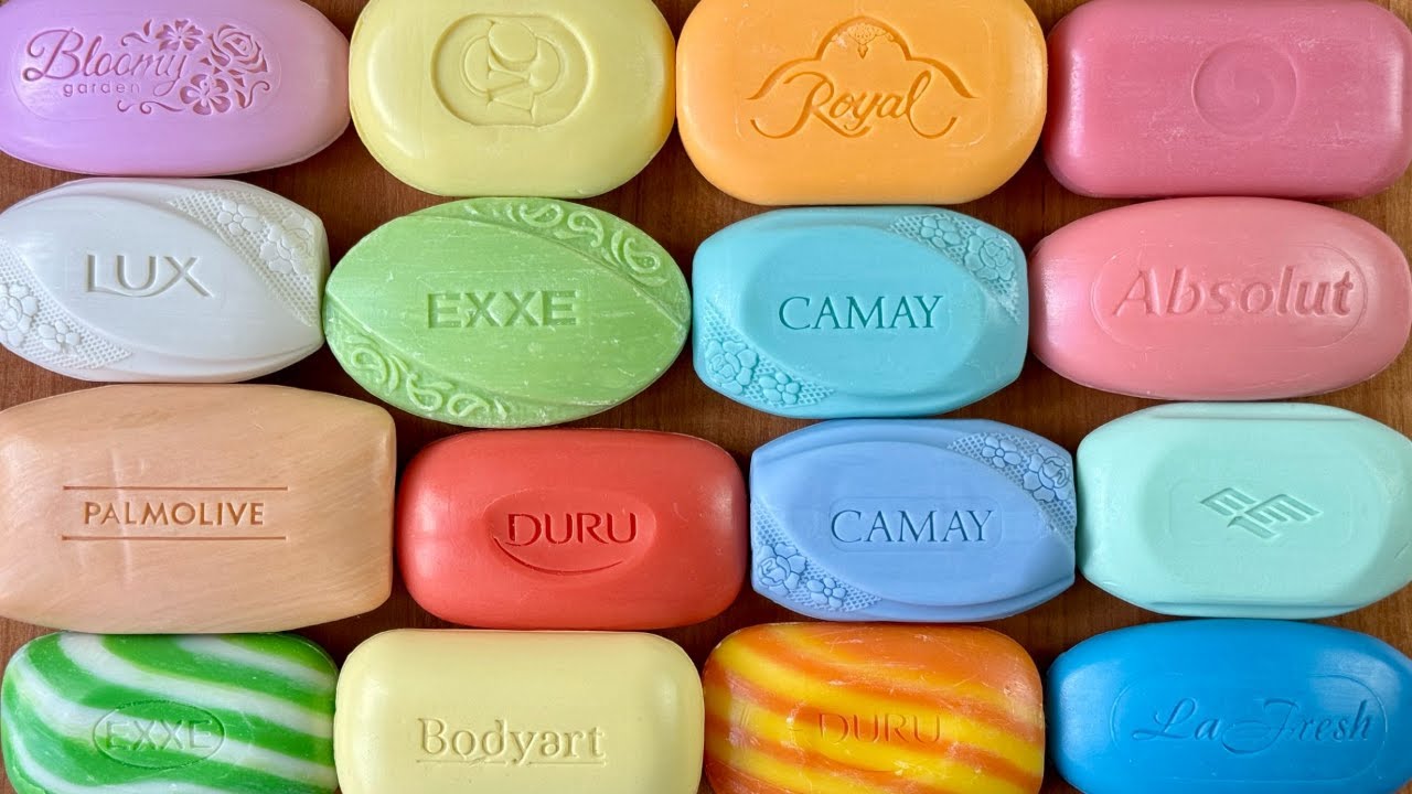 ASMR soap opening HAUL.unpacking soaps.many pretty soaps unboxing ...