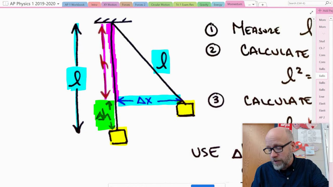 Momentum - AP Physics 1: Ballistic Pendulum Lab Intro - YouTube