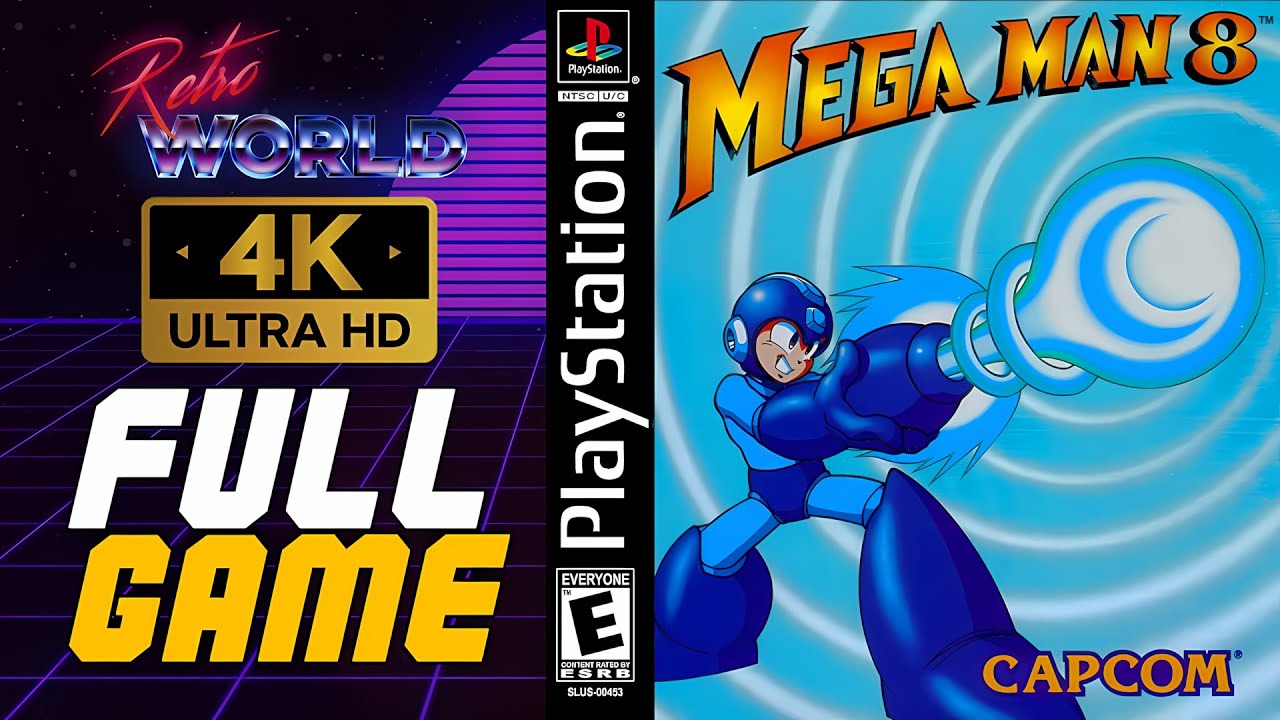 Mega Man 8 (PS1) | Playstation Longplay | No Commentary 4K - YouTube