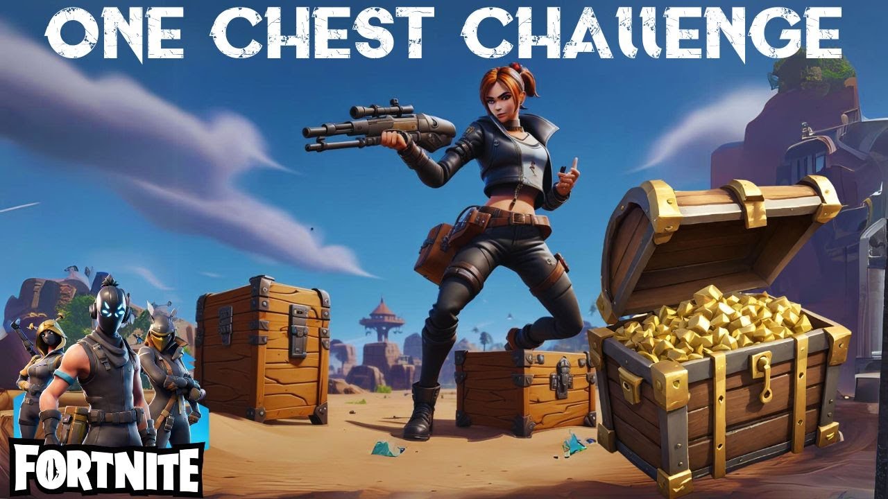 One chest challenge Fortnite (season 4) PS5 - YouTube