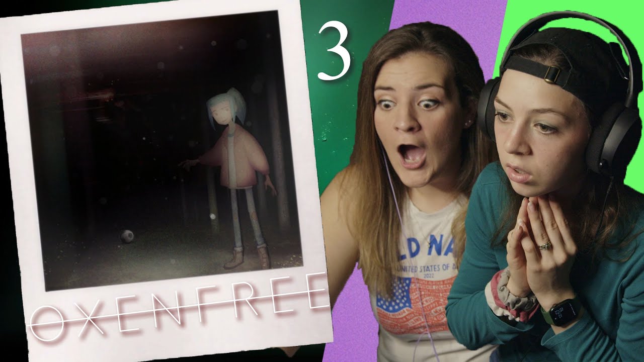 WE DEFINITELY DID NOT SPIT ON THE SCREEN | Oxenfree | Episode 3 - YouTube