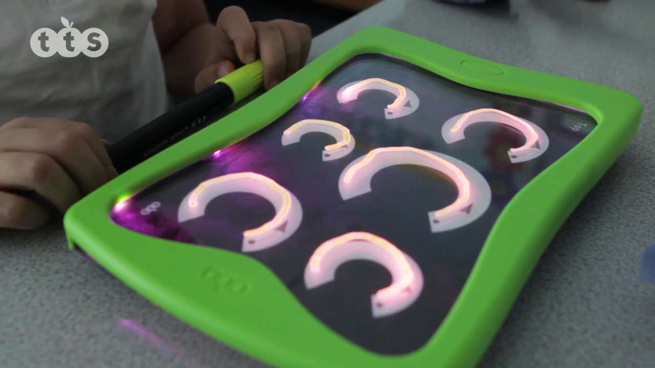 Mini illuminated Mark Making Boards from TTS Group - YouTube