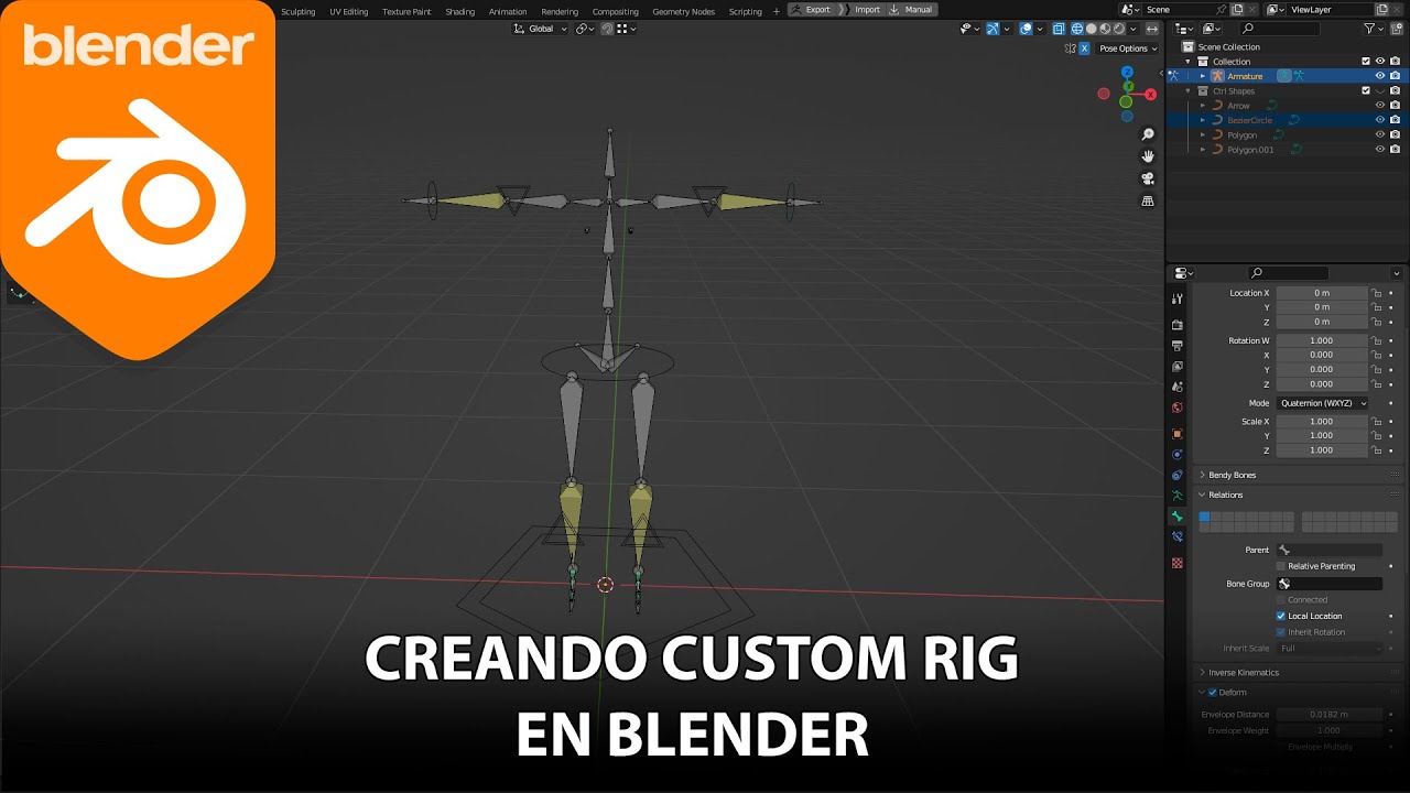 Creando un Custom Rig en Blender - YouTube