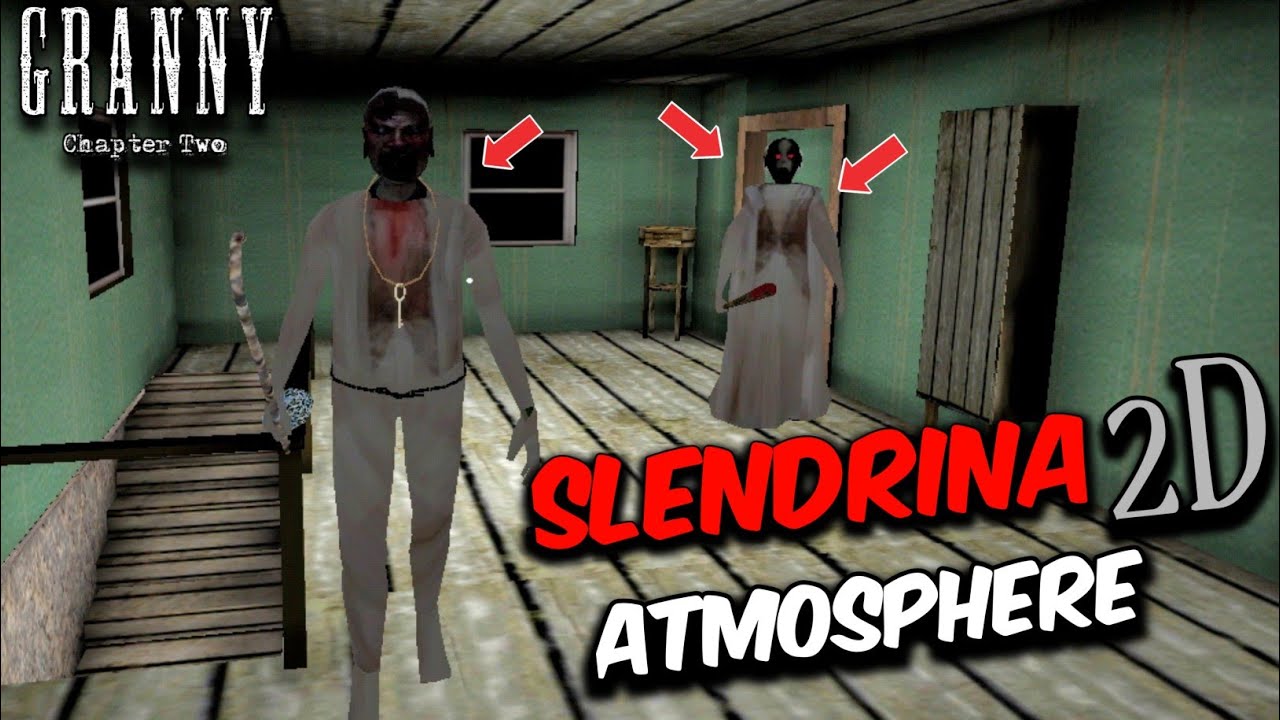 Granny Chapter Two - Slendrina 2D Atmosphere | Door Escape Full ...
