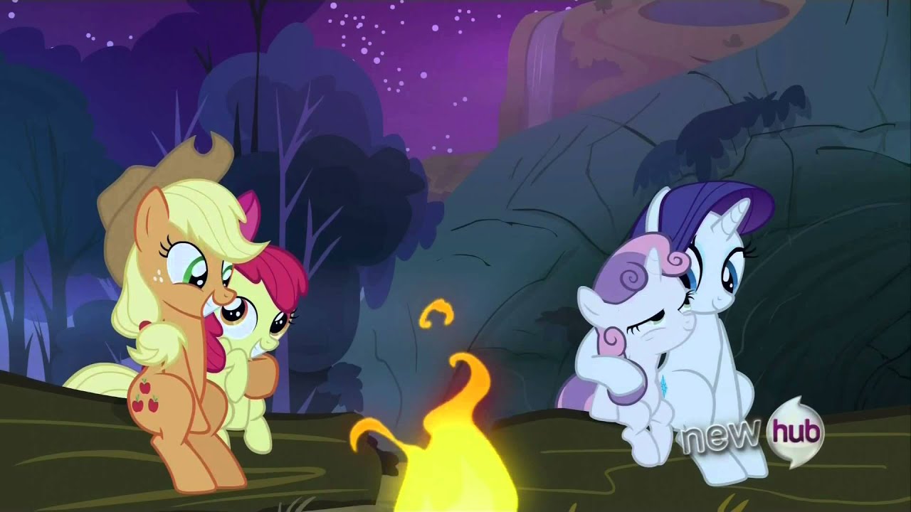 Scootaloo tries to tell a scary story - YouTube