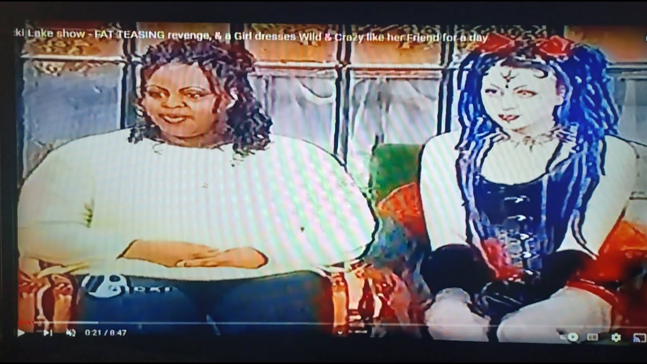 Ricki Lake show - FAT TEASING revenge, & a Girl dresses Wild & Crazy ...
