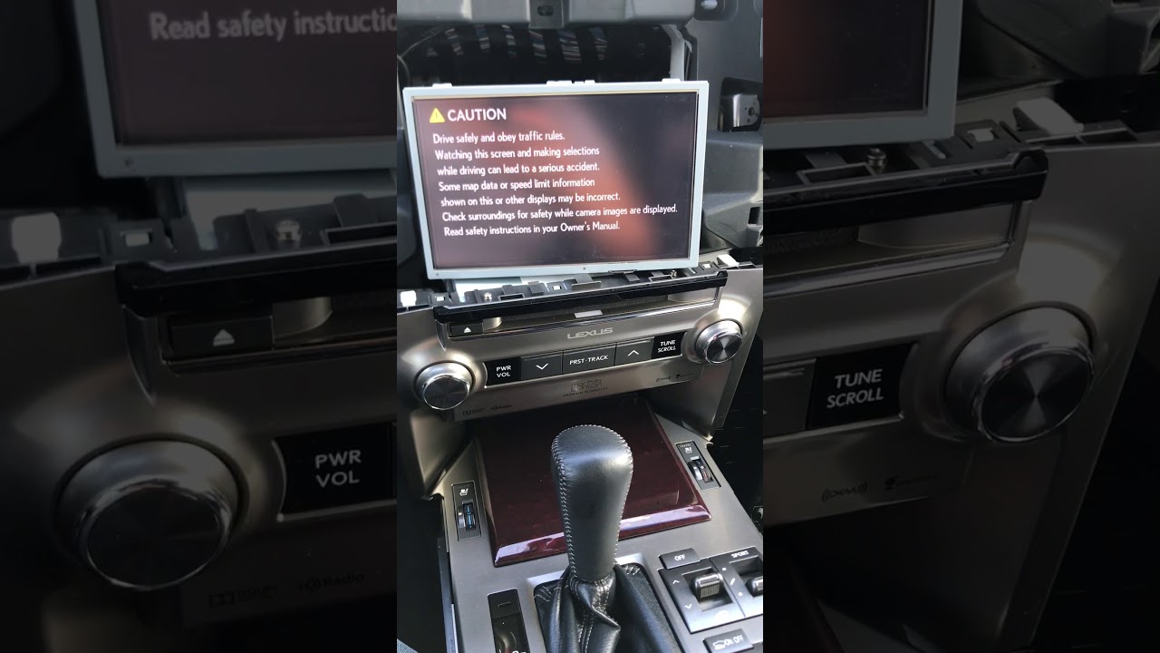 2014 LEXUS GX460 screen issue fix - YouTube