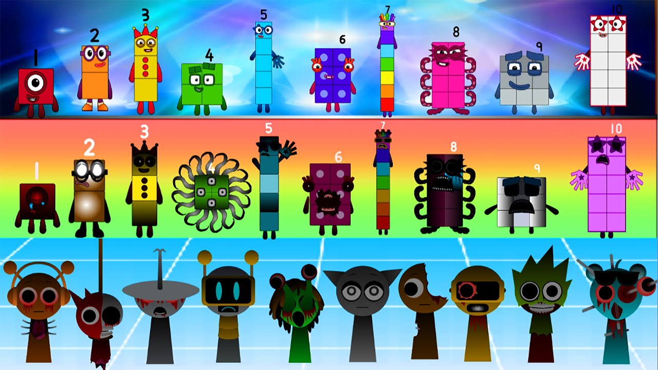The Ultimate UBD VS Incredibox Sprunki VS Numberblocks Band But ...