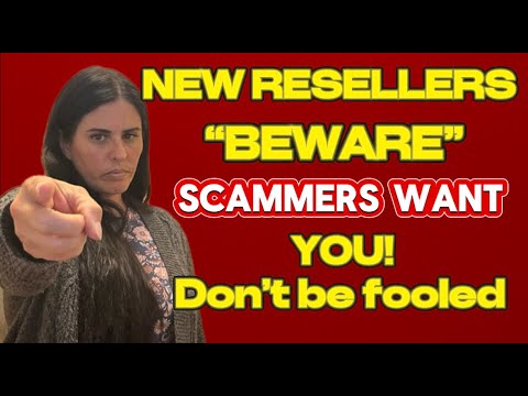 Watch Out For Scammers! Top Tips To Protect New Resellers! - YouTube