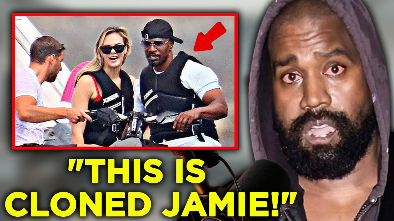 Kanye West EXPOSES The NEW CLONE of Jamie Foxx Clearly! - YouTube