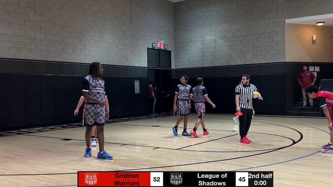 2025 BGR Flag Football League Gridiron Warriors Vs. League of Shadows ...