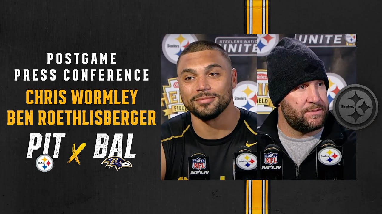 Postgame Press Conference (Week 13 vs Ravens): C. Wormley, B ...