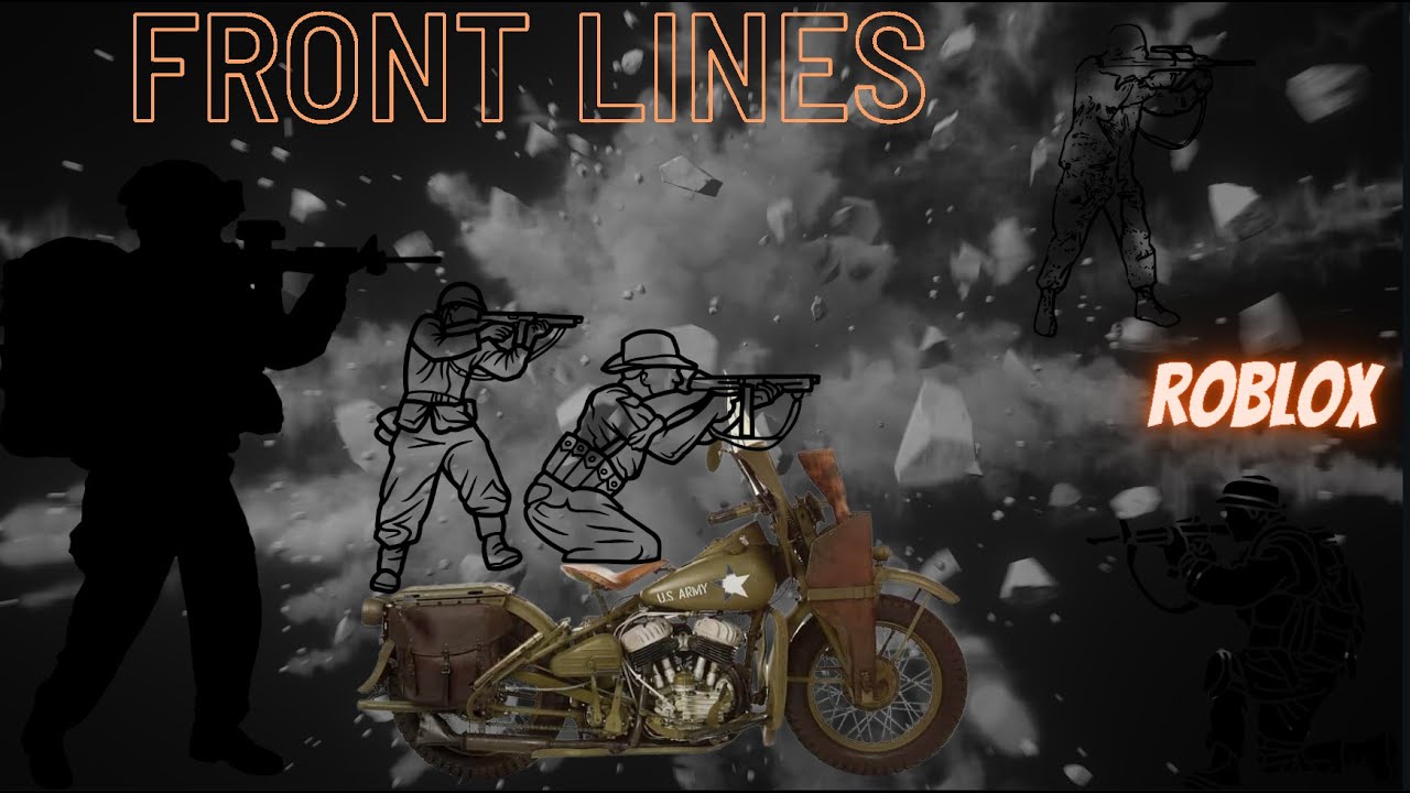 Jogando pela primeira vez Front lines no Roblox! - YouTube
