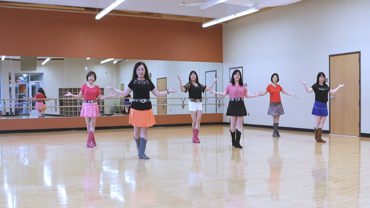 Back To The Middle - Line Dance (Dance & Teach) - YouTube