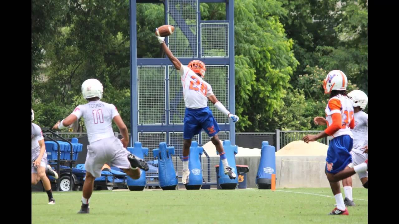 Toombs County Bulldogs compete in 7 on 7 Tourney in Auburn - YouTube