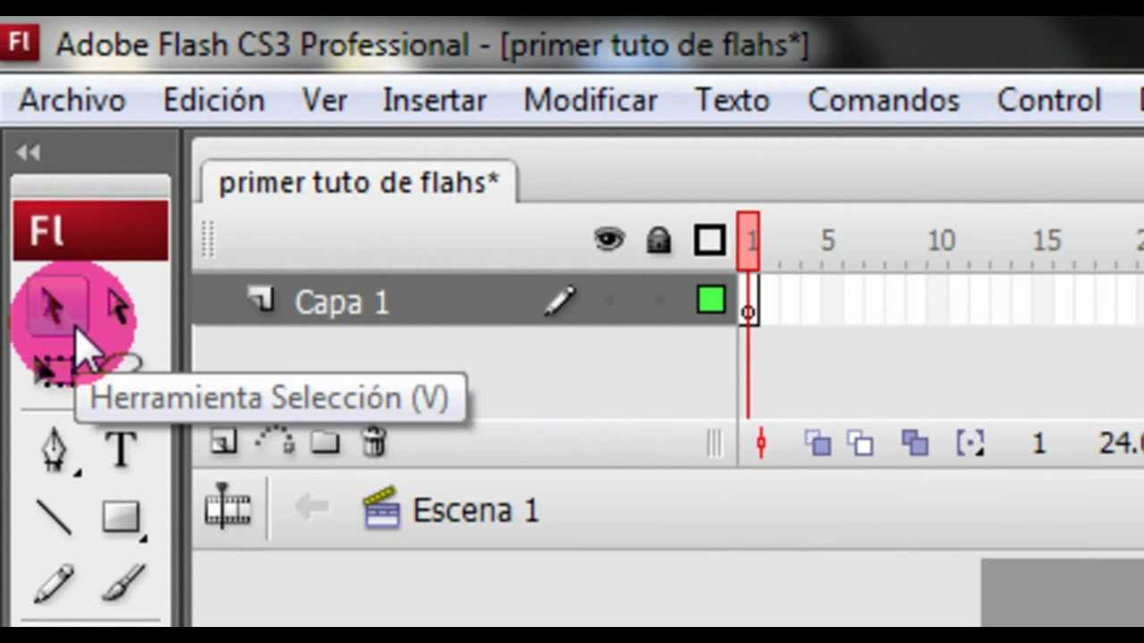 Flash(adobe flash cs3) conceptos basicos v1 bY CC - YouTube