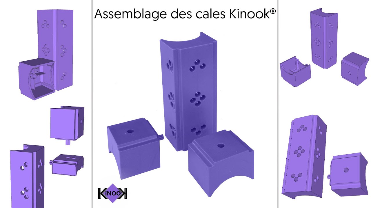 Assemblage des cales Kinook® - YouTube