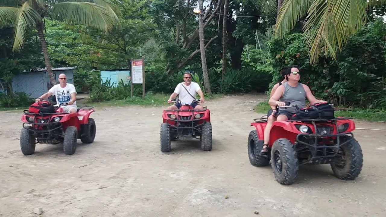 Quad Tour an der Playa Anadel, Samana, Dominikanische Republik - YouTube