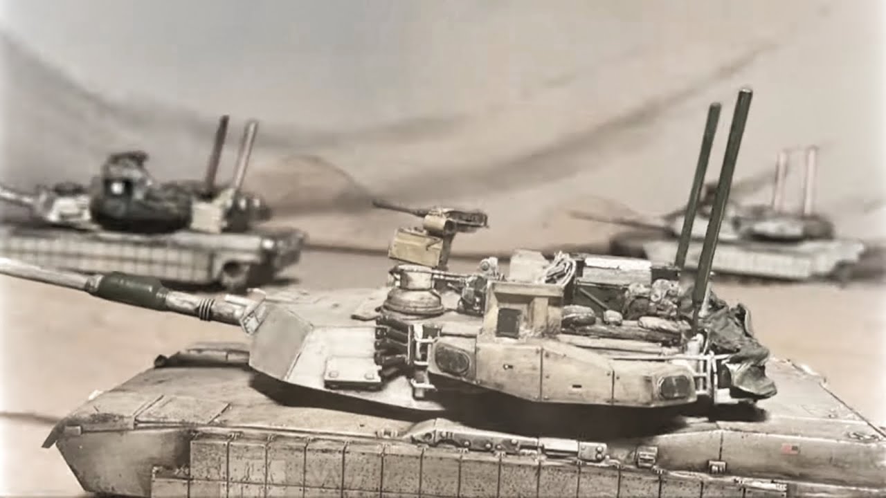 Mini Modern Warfare first episode :stop motion tank battle - YouTube