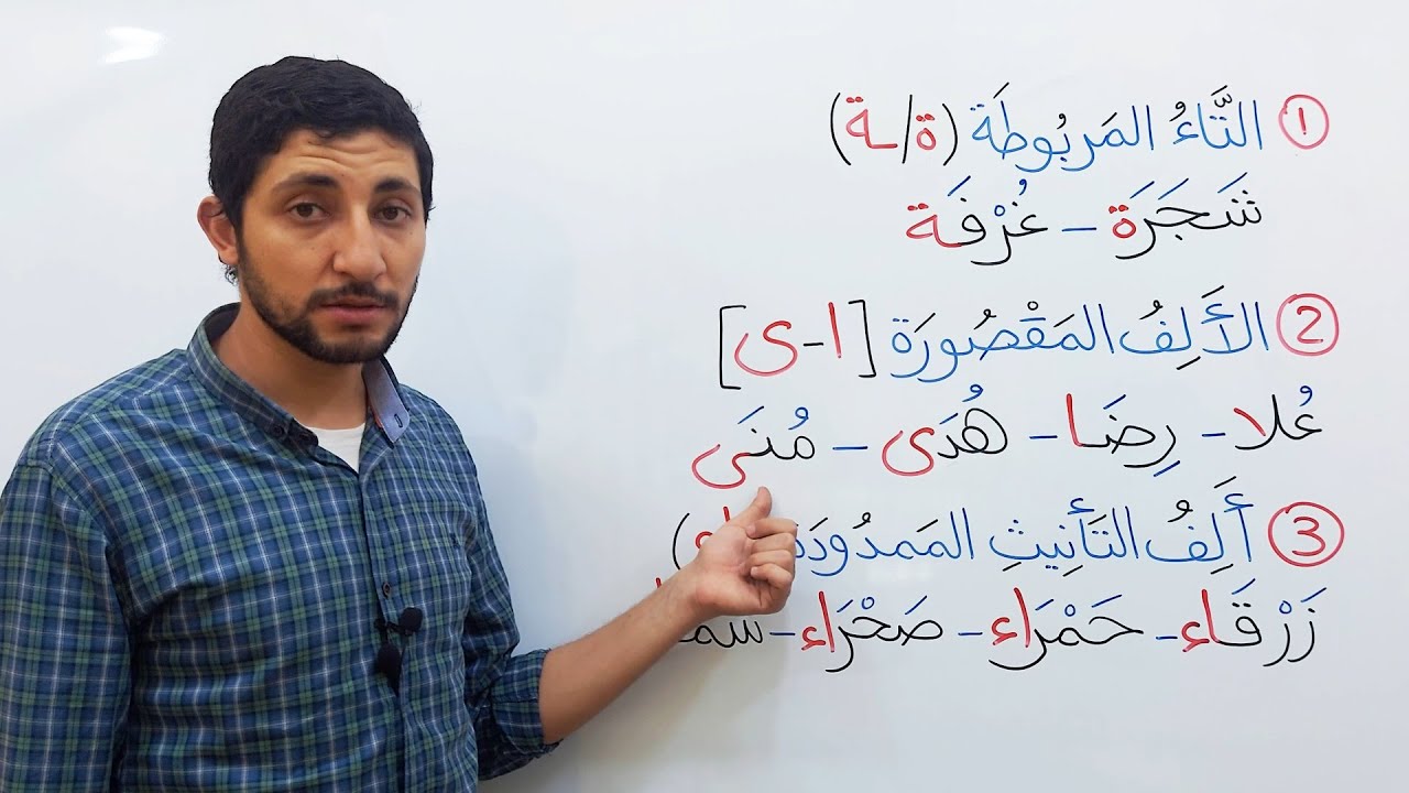 Arabic Exercises: Gender in Nouns (Exercise 2) - YouTube