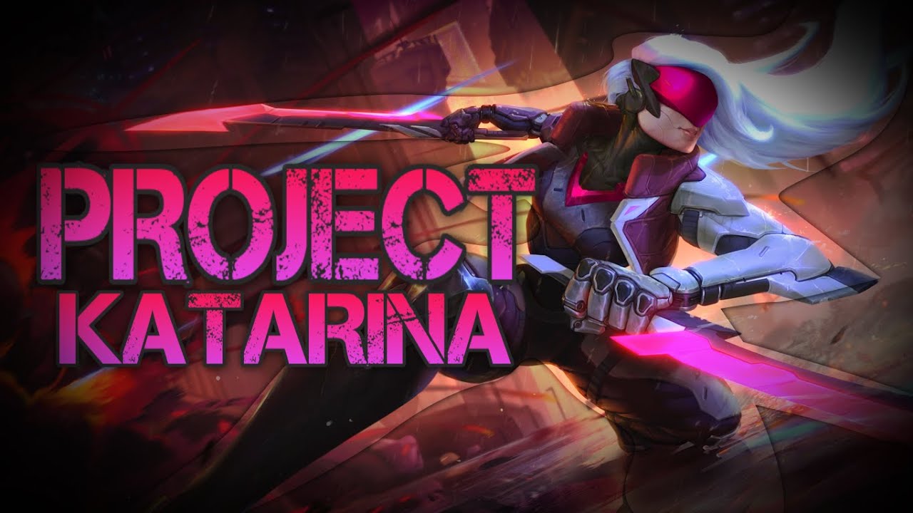 NEW PROJECT: Katarina Skin GAMEPLAY QUADRA KILL - YouTube