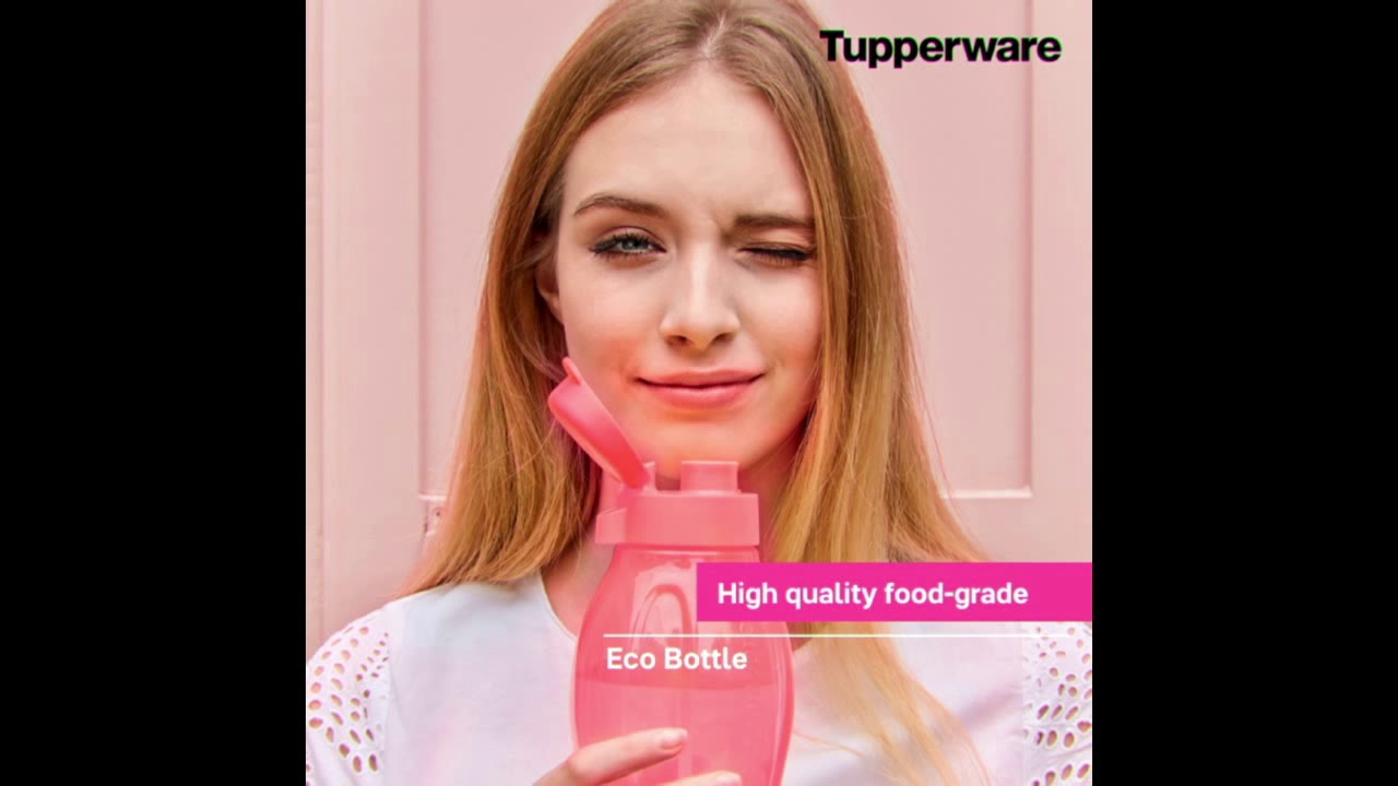 TUPPERWARE 2020 Eco Bottle Benefits and Features - YouTube