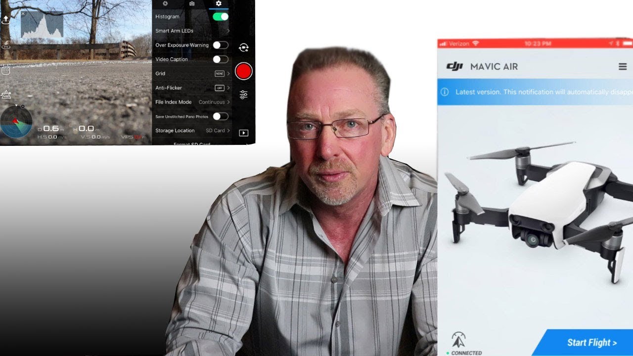 DJI GO 4 Histogram | Tutorial (Spark/Mavic/Phantom/Inspire) - YouTube