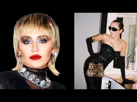 Miley Cyrus Stuns in a transparent Bustier and an LBD for Her 31st Birthday