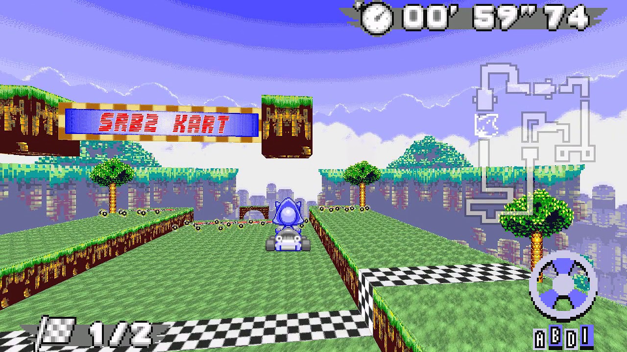 Final Fall Zone: 1'59"34 (Metal Sonic) Srb2Kart - YouTube