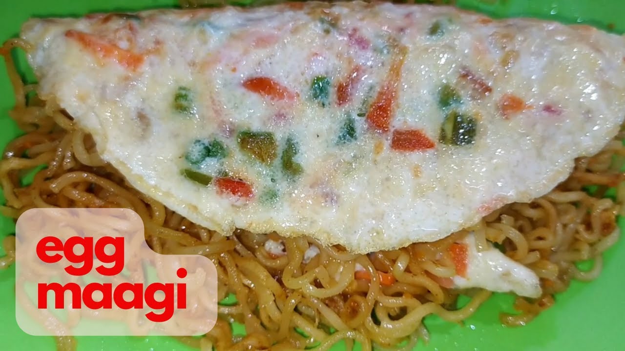 Egg maggi recipe | How to make egg maggi | Maggi with egg recipe ...