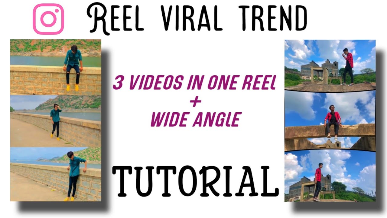 How to create 3 videos in one video reel | Instagram trending reel ...