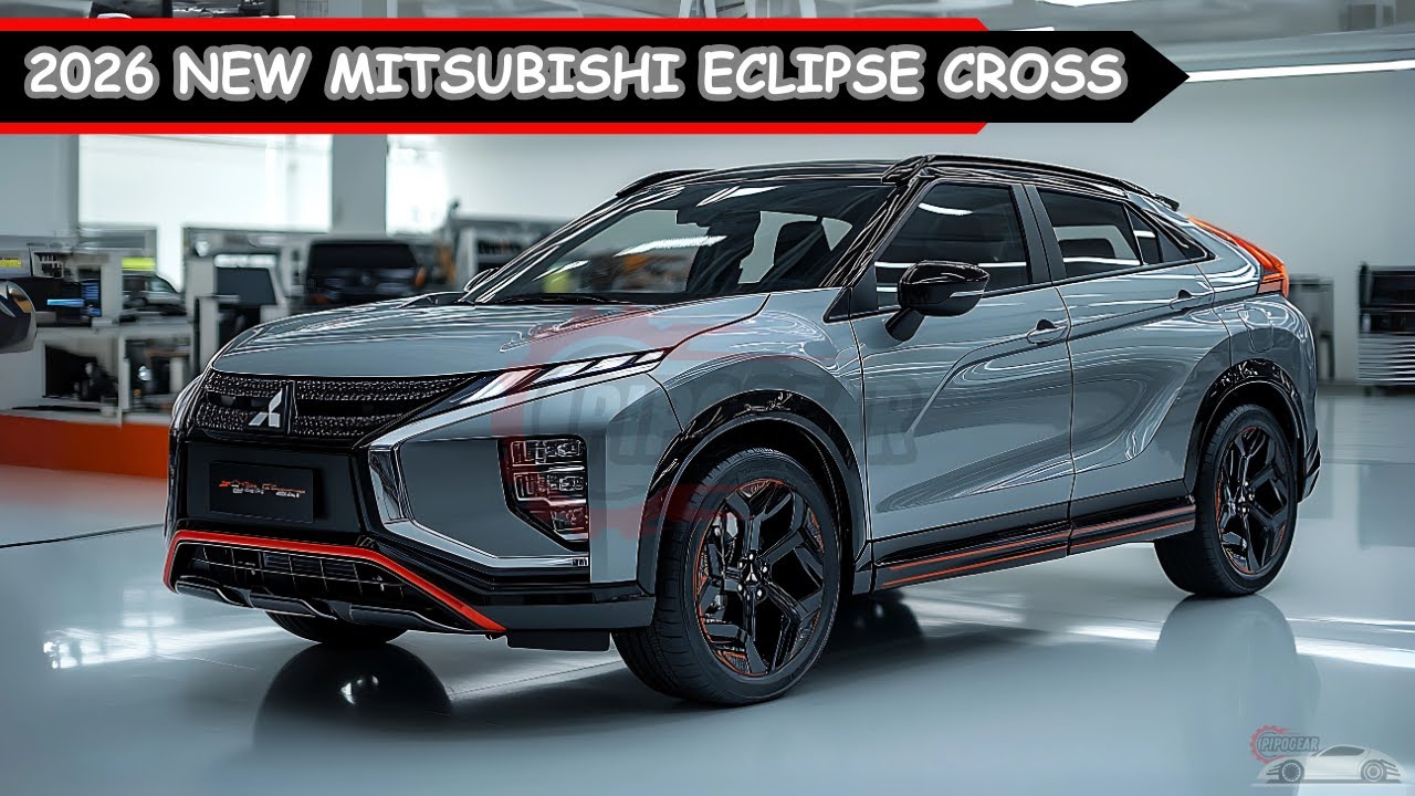 Next-Gen Performance - The 2026 Mitsubishi Eclipse Cross Revealed - YouTube
