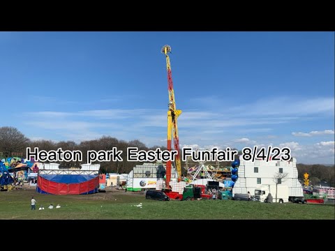 Heaton Easter Funfair 8/4/23 vlog - YouTube