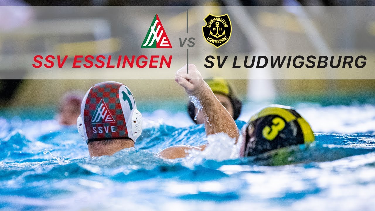 🟢🔴 [Wasserball Bundesliga Männer] SSV Esslingen vs SV Ludwigsburg 08 ...