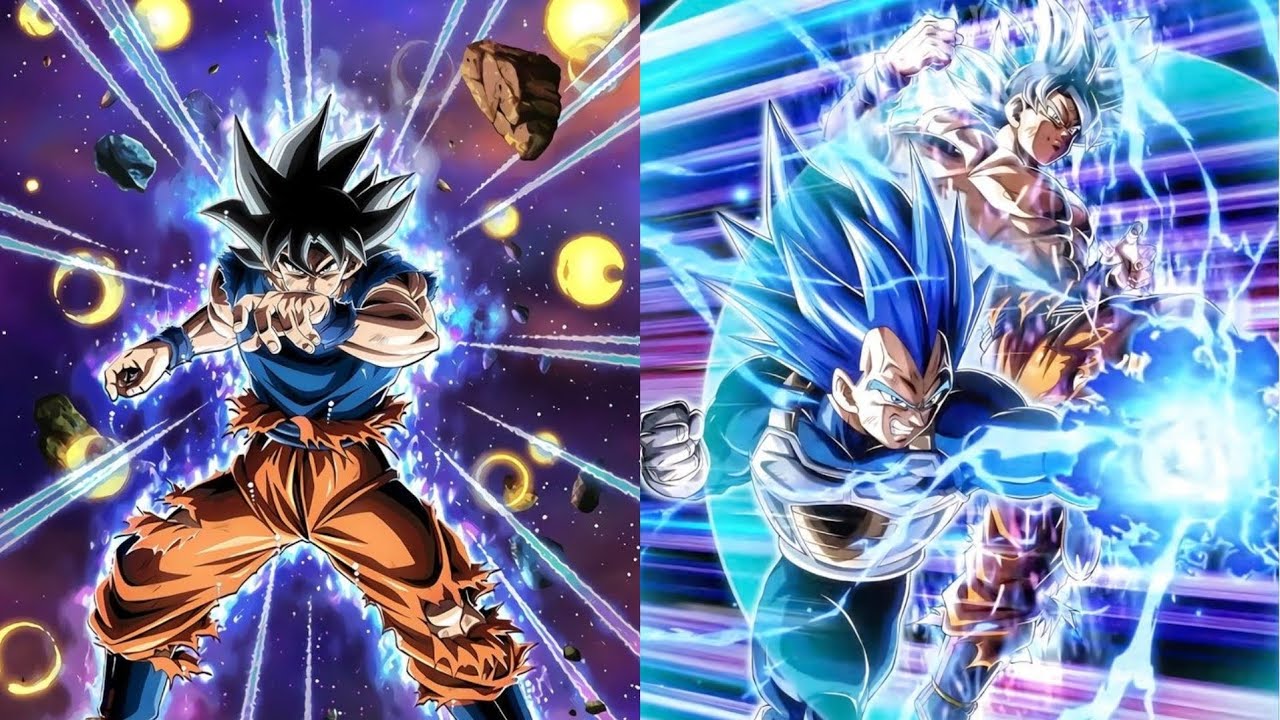 LR STR GOKU UI -SIGN- & LR STR VEGETA BLUE EVOLUTION VS ALL RED ZONES ...