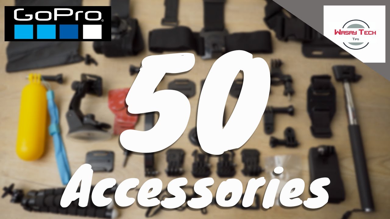 GoPro 50 in 1 Accessories Kit Unboxing | 50 Accessories for GoPro Hero ...